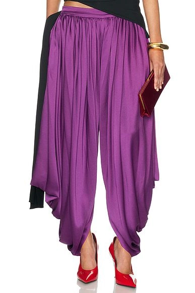 Burc Akyol Satin Sultan Trouser