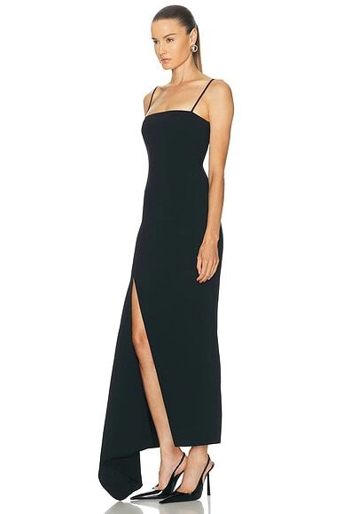Givenchy Sliced Long Slit Dress