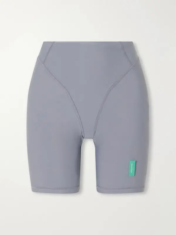 DISTRICT VISION Logo-appliquéd 7" Stretch-knit Shorts