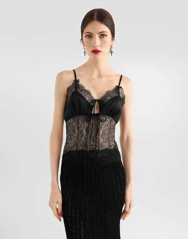 Dolce & Gabbana Lace Top Collection