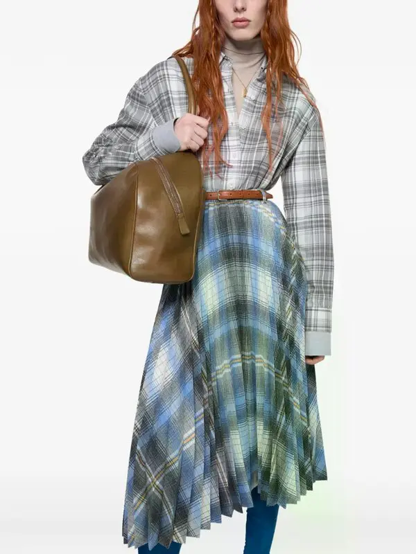Acne Studios Layered Flannel Shirt