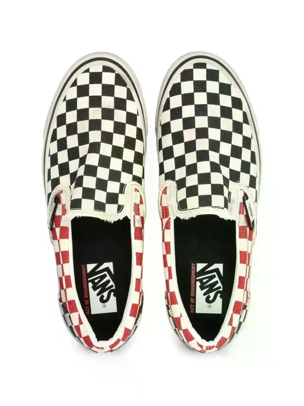 VANS X Slam Jam A.o.d. Checkerboard Slip-on Sneakers