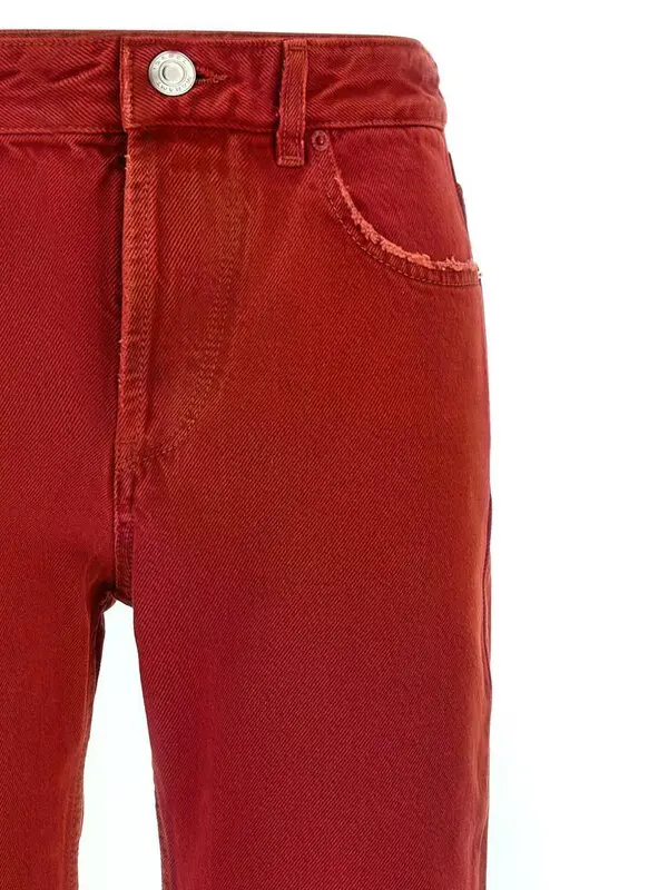 Isabel Marant Étoile Daya Frayed-hem Jeans