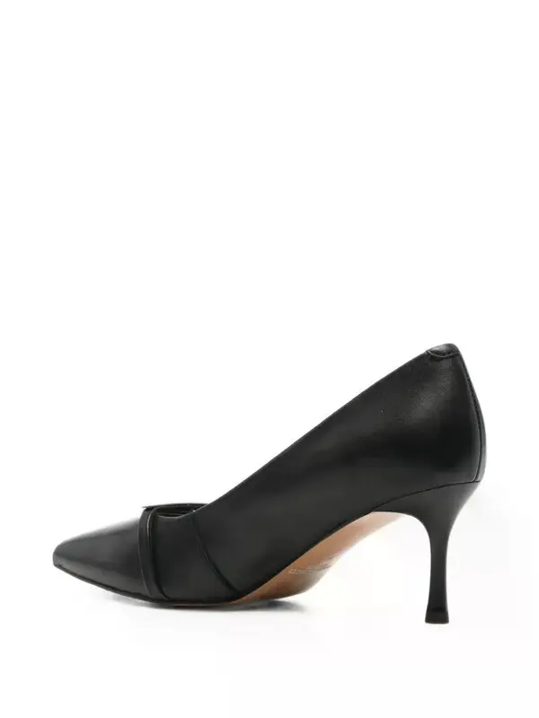 SERGIO MORETTI FIRENZE Pointed-toe Bar-detail Pumps