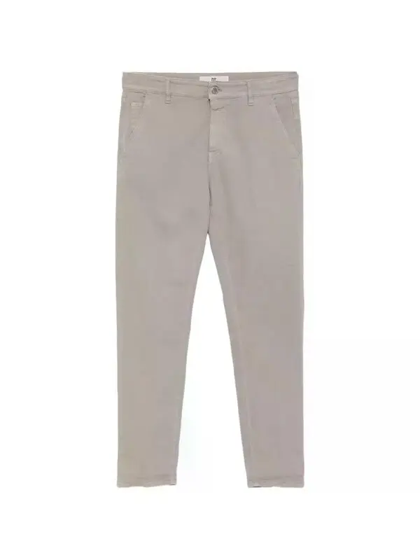 PT TORINO Logo-patch Tapered Trousers