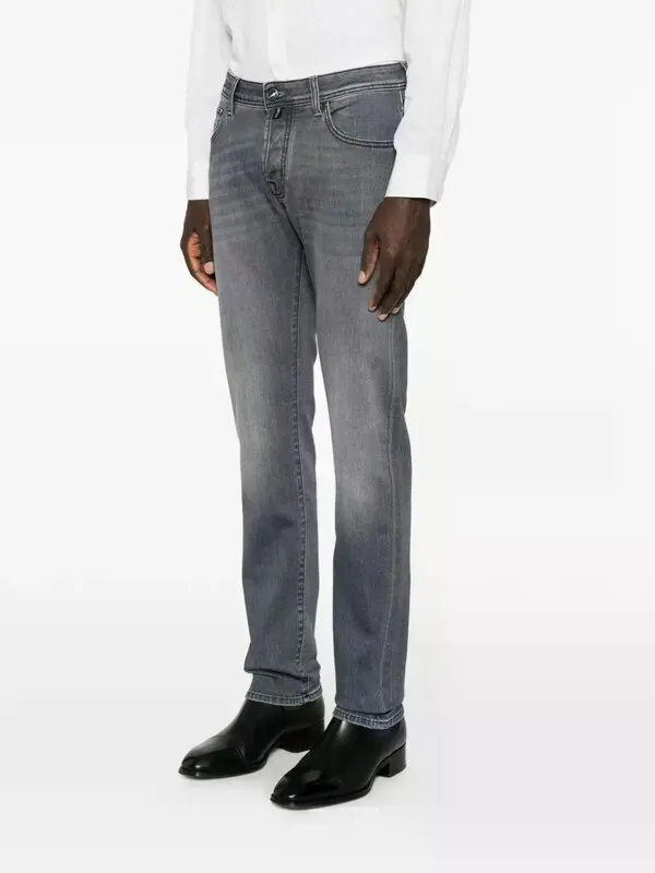 JACOB COHЁN Faded-effect Jeans