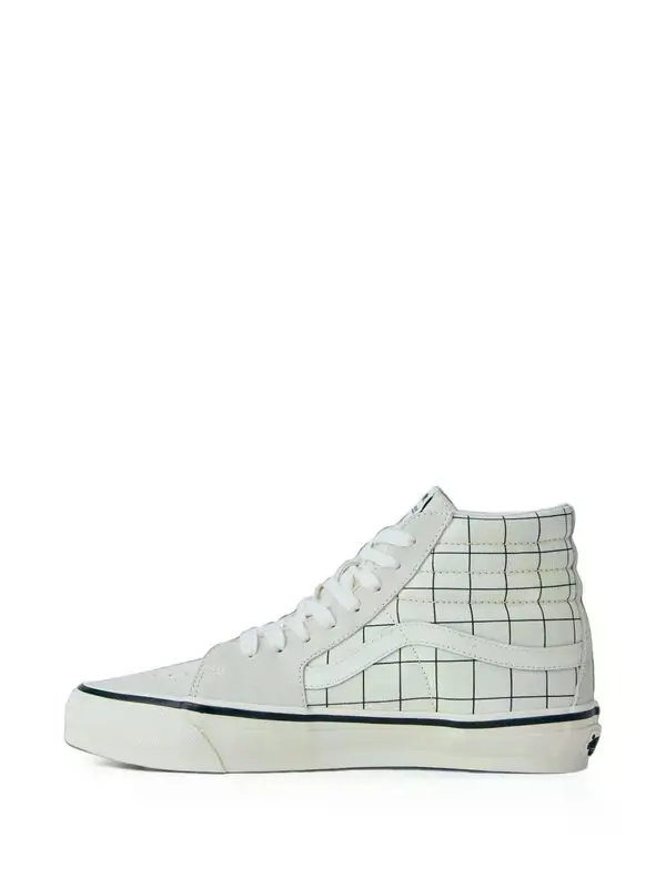 VANS X Undercover Grid-pattern High-top Sneakers