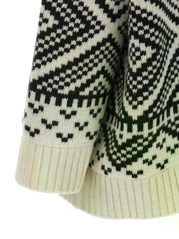 Max Mara Jacquard-knit Belgio Cardigan