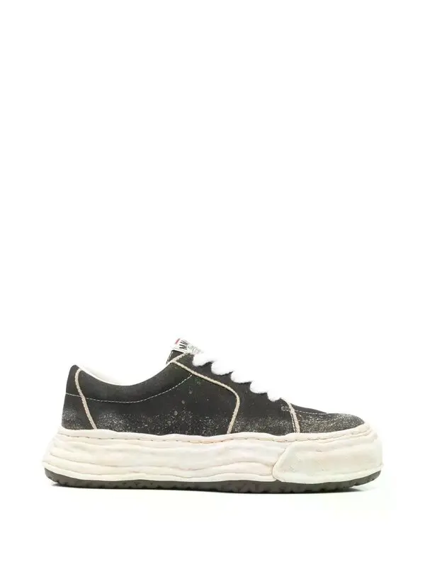 Mihara Yasuhiro Eric Overdyed Suede Sneakers