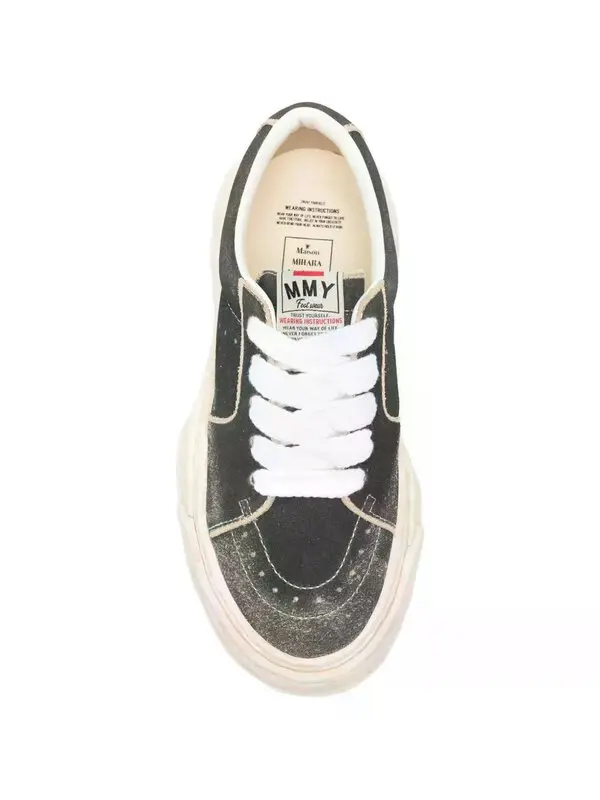 Mihara Yasuhiro Eric Overdyed Suede Sneakers
