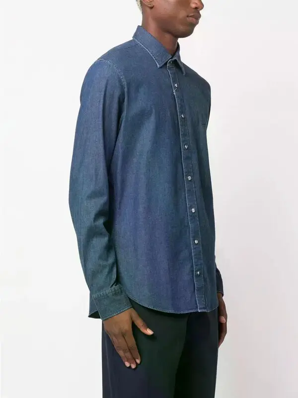 Michael Kors Long-sleeve Denim Shirt