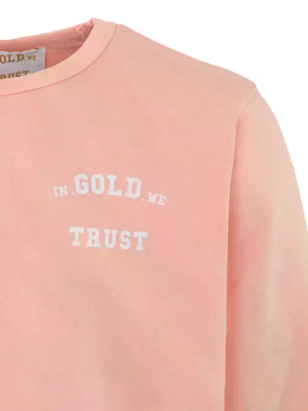 IN GOLD WE TRUST PARIS Logo-print Sweatshirt