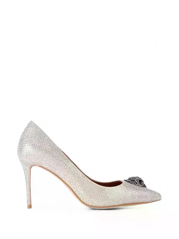 Kurt Geiger Belgravia Eagle Crystal-embellished Pumps