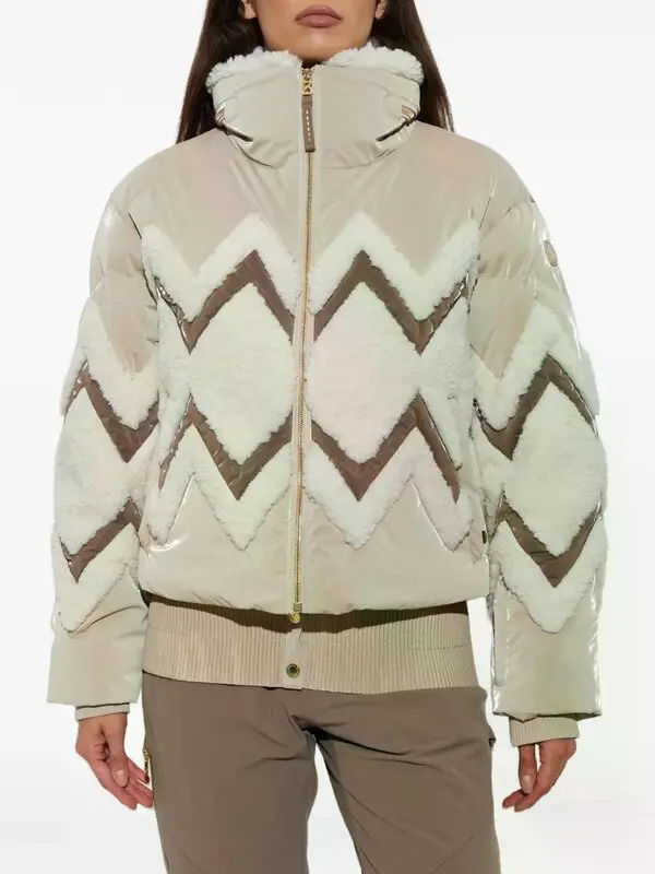 Bogner Vaya D Shearling-trimmed Down Jacket