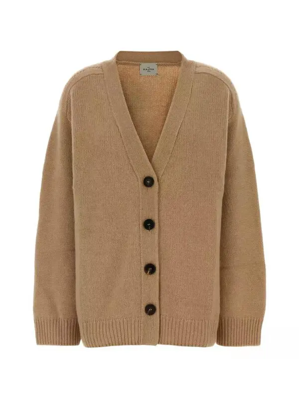 Le Kasha Gassin V-neck Cashmere Cardigan