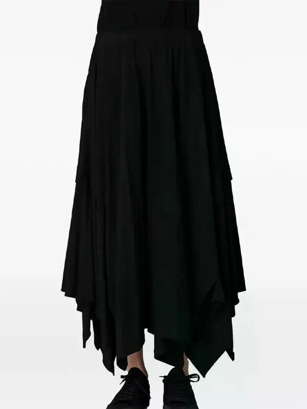 Yohji Yamamoto Asymmetric Draped Skirt