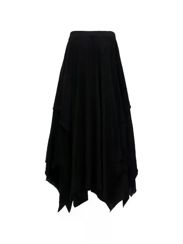 Yohji Yamamoto Asymmetric Draped Skirt