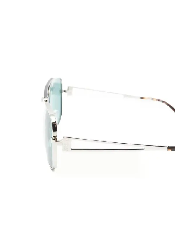 Moschino Geometric-frame Sunglasses
