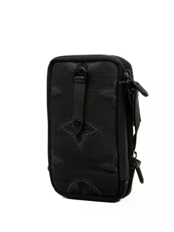 LOUIS VUITTON 2021-2026 Monogram Nylon 2054 Double Phone Pouch Crossbody Bag