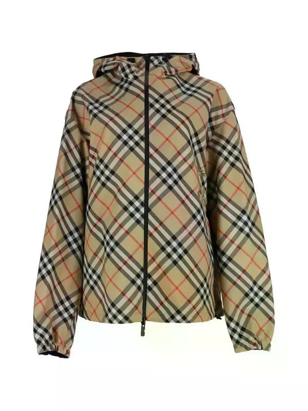 Burberry Vintage Check Hooded Jacket