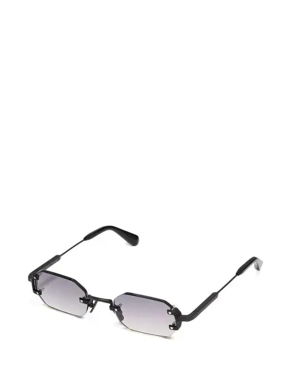 JOHN DALIA Amaru Geometric-frame Sunglasses