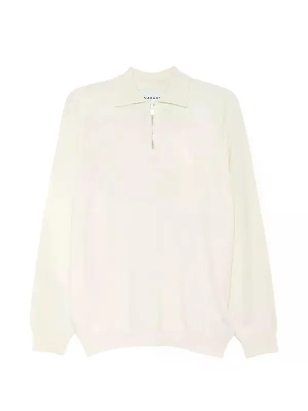 AMARANTO Quarter-zip Pocket Sweater