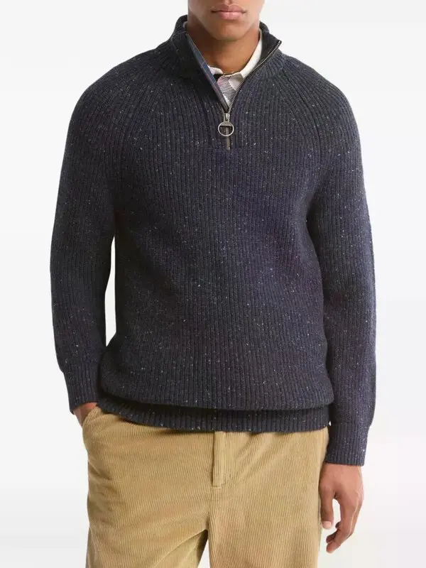 Barbour Essentials Fleck-pattern Sweater