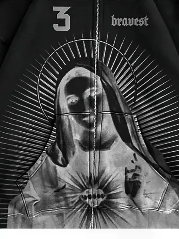 BRAVEST STUDIOS Mary Graphic-print Hoodie