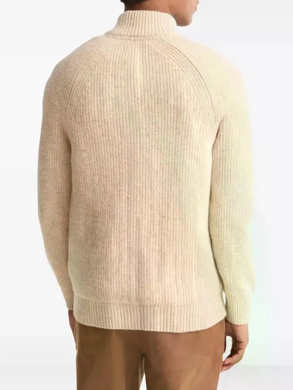 Barbour Essentials Fleck Half-zip Sweater
