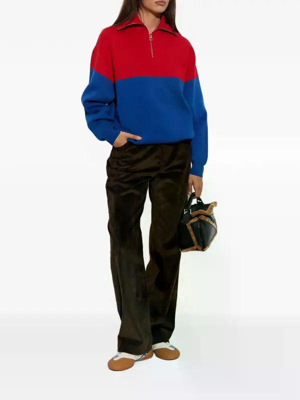 Loewe Quarter-zip Polo Sweater