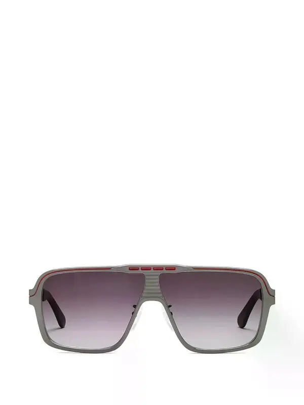 L.g.r X Bertone Geometric-frame Sunglasses