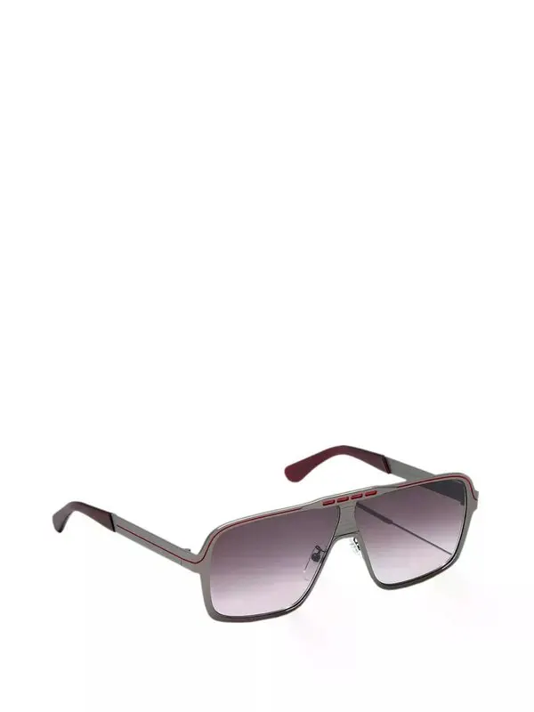L.g.r X Bertone Geometric-frame Sunglasses