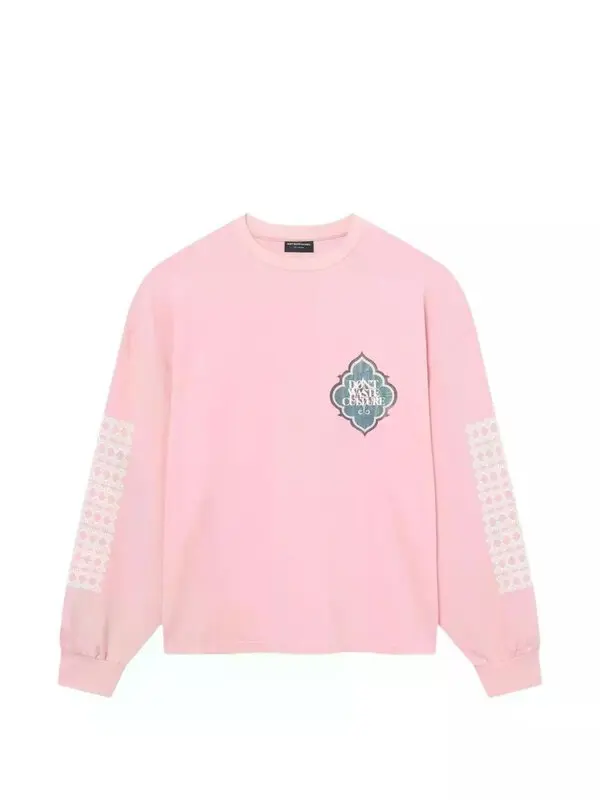 DON'T WASTE CULTURE Himariyu Graphic-print Sweatshirt - Pink
