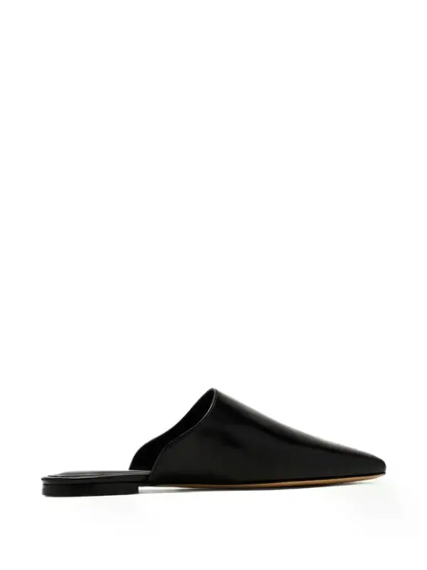Yuzefi Sahra Square-toe Mules - Black