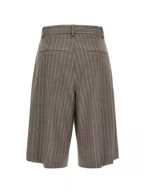 P.a.r.o.s.h Lassie Pinstripe-pattern Shorts