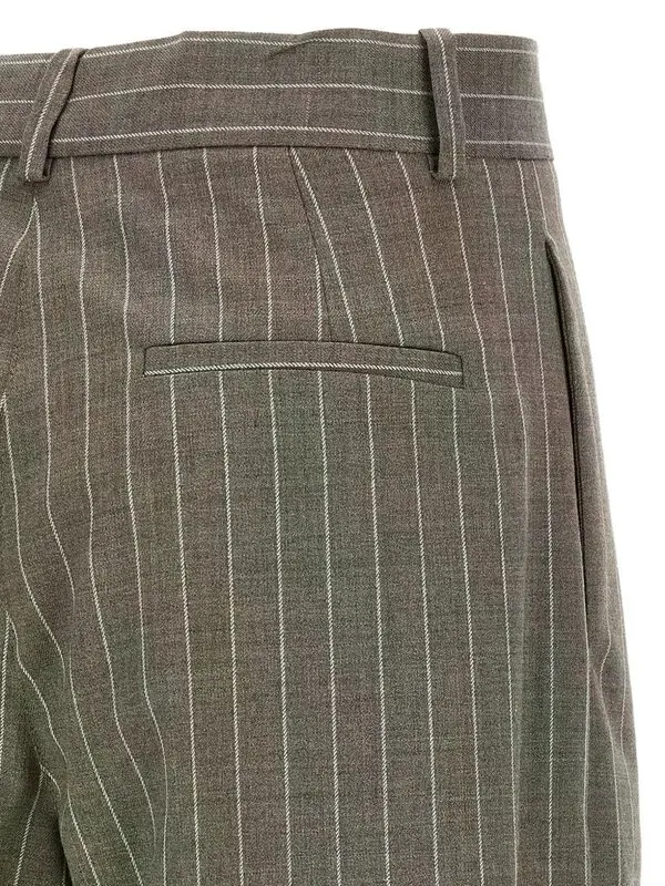 P.a.r.o.s.h Lassie Pinstripe-pattern Shorts