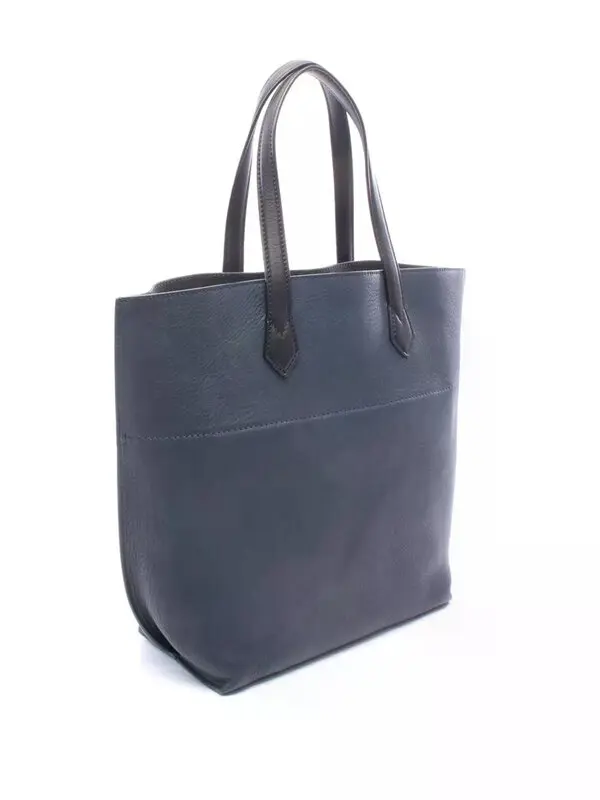 Fendi 2000-2010 Small Leather All In Shopping Tote Bag