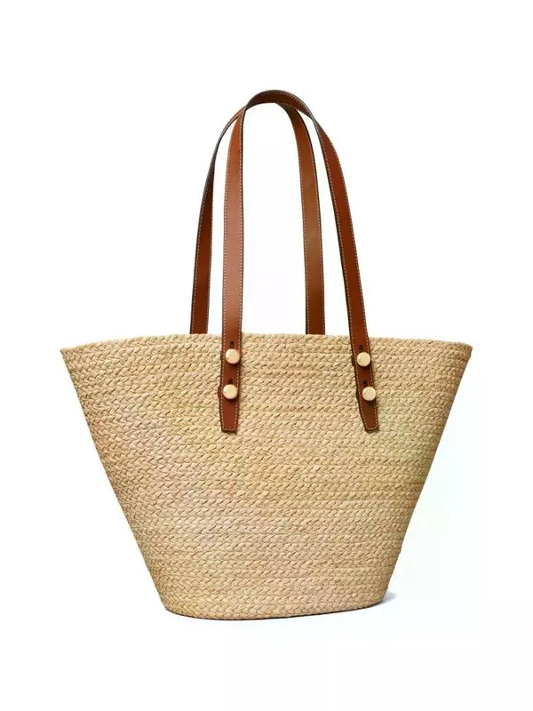 Tory Burch Large Romy Basket Tote Bag