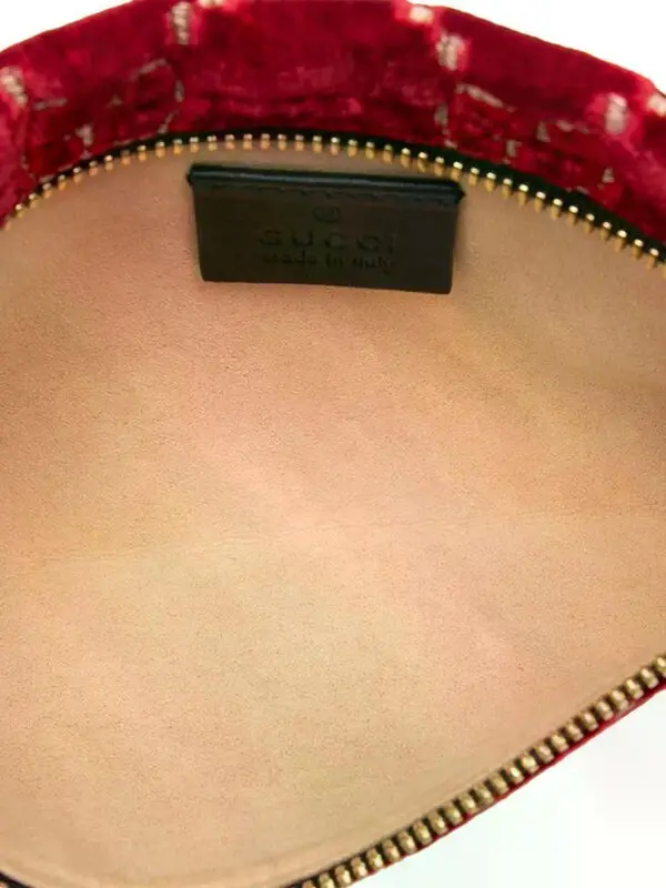 Gucci 2016-2026 Gg Velvet Rajah Pouch