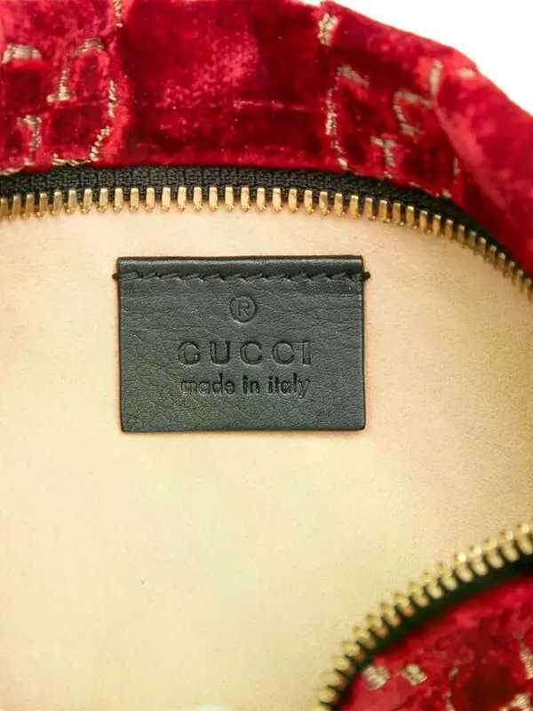 Gucci 2016-2026 Gg Velvet Rajah Pouch