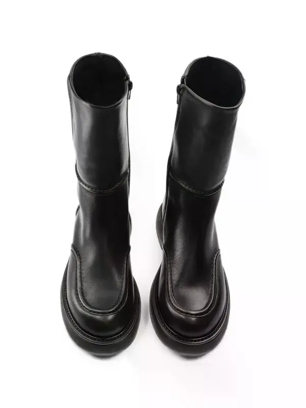 COPENHAGEN  Calf Leather Knee-high Boots