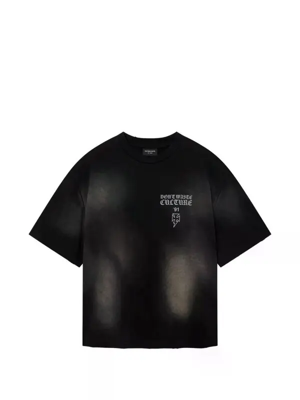 DON'T WASTE CULTURE Thunder Graphic-print T-shirt