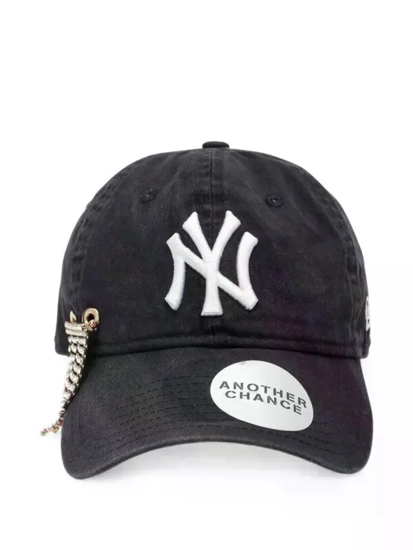 ANOTHER CHANCE Embellished Logo-embroidered Cap