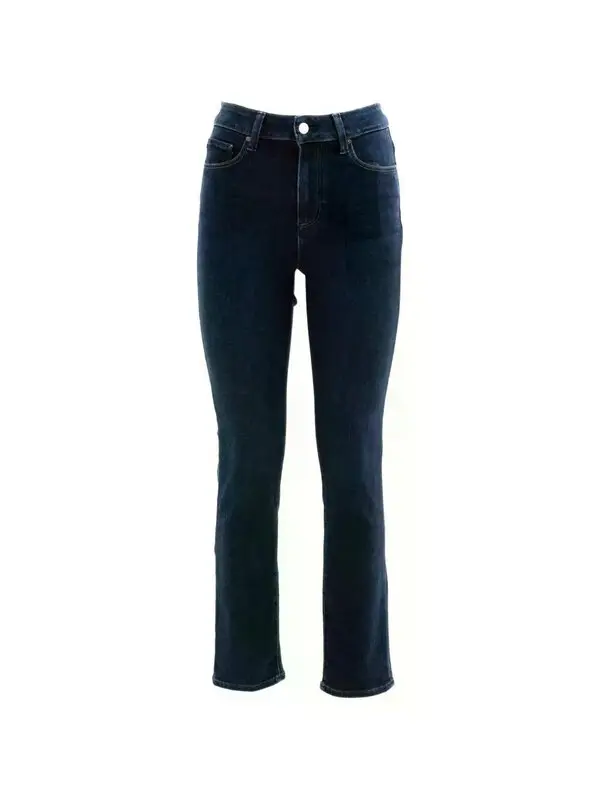 Paige Belt-loop Straight-leg Jeans