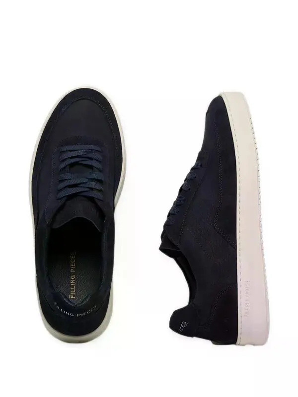 Filling Pieces Mondo Grain-texture Suede Sneakers