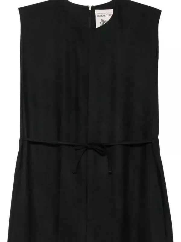 SEMICOUTURE Tie-waist Wide-leg Jumpsuit