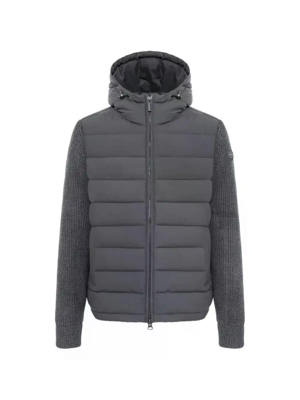 COLMAR Quilted Knit-sleeve Padded Jacket