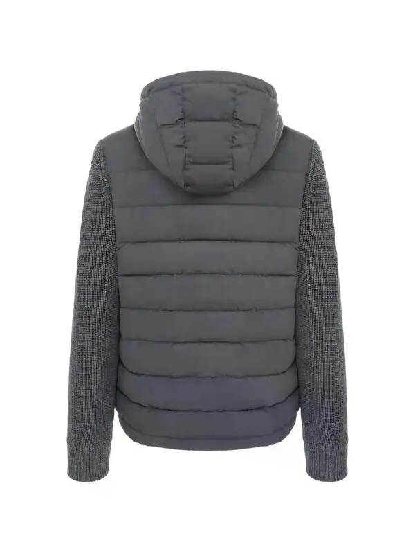 COLMAR Quilted Knit-sleeve Padded Jacket