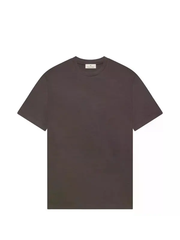 VALENZA Merino Wool Crew-neck T-shirt