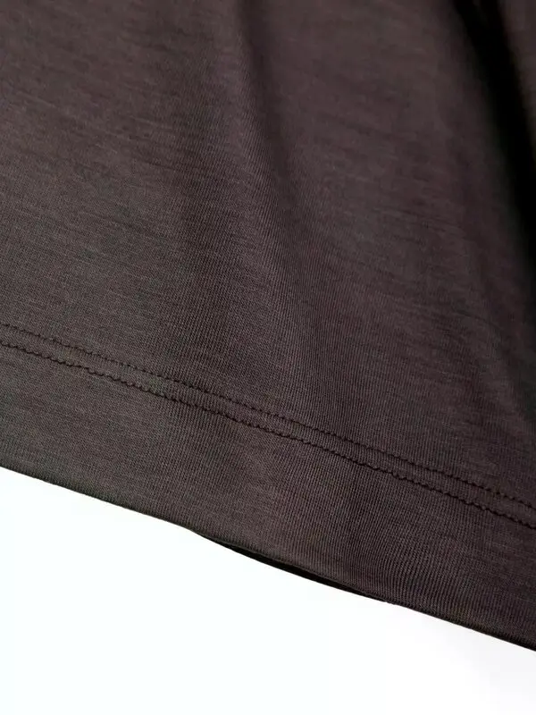 VALENZA Merino Wool Crew-neck T-shirt